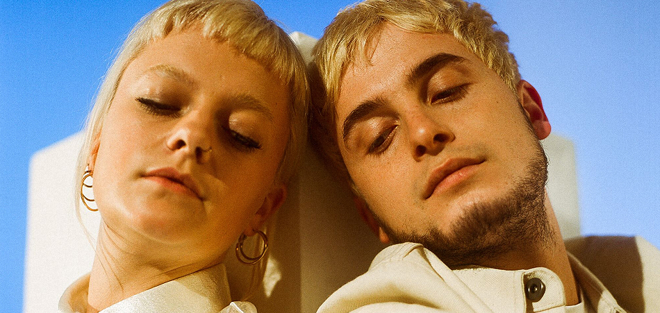 Electro pop duo 0171 are luminescent in the glow of their "Red Light ...