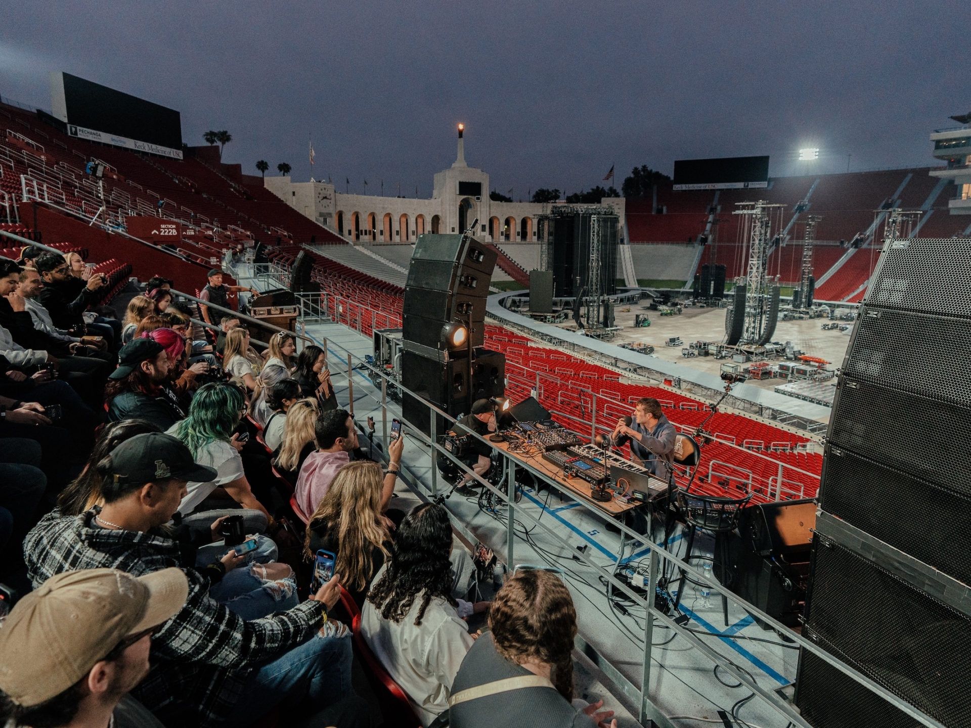 Fred Again.. delivers a stunning sold-out stadium debut in LA at the ...