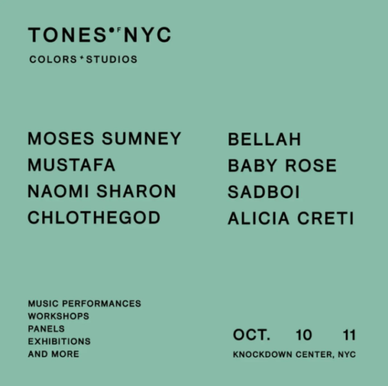 COLORS Presents Culture Programe for upcoming TONES OF NYC (News) – EARMILK