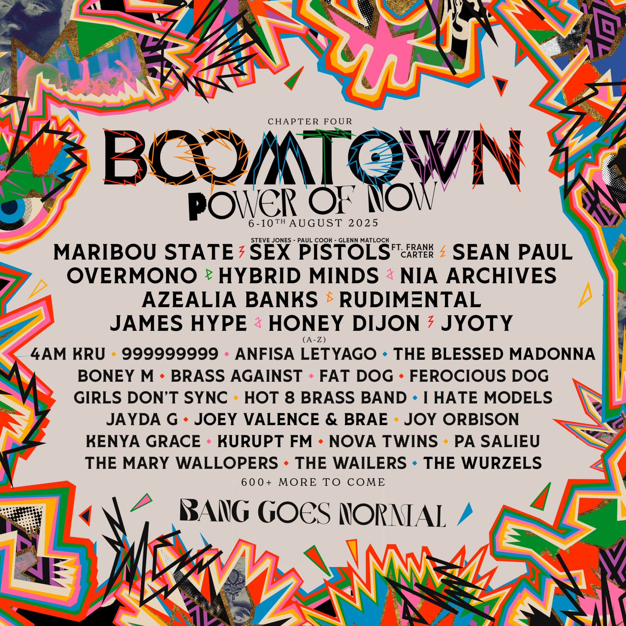 Sean Paul, Maribou State, Boney M and more announced for Boomtown 2025 ...