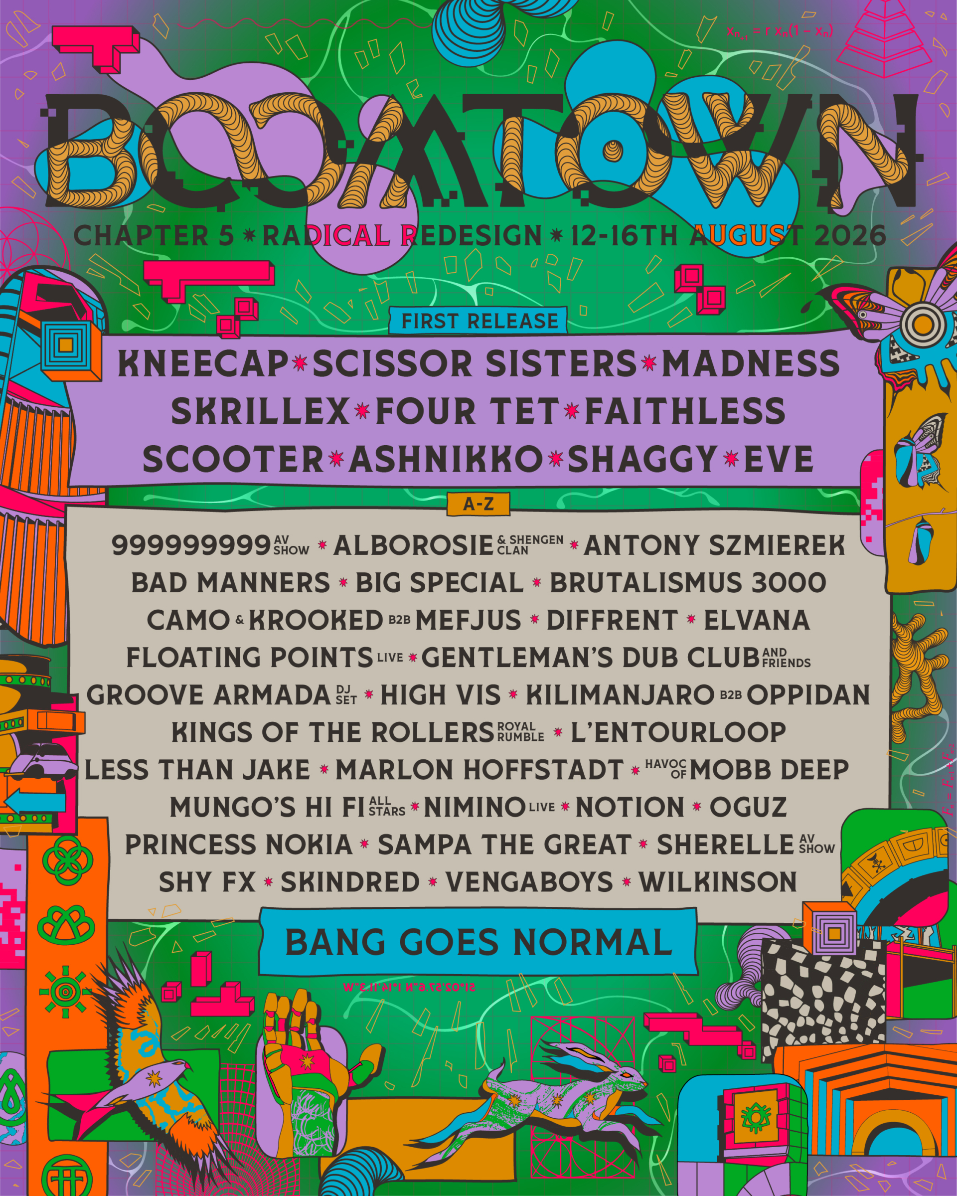 Boomtown unveils diverse new chapter with Skrillex, Scissor Sisters ...